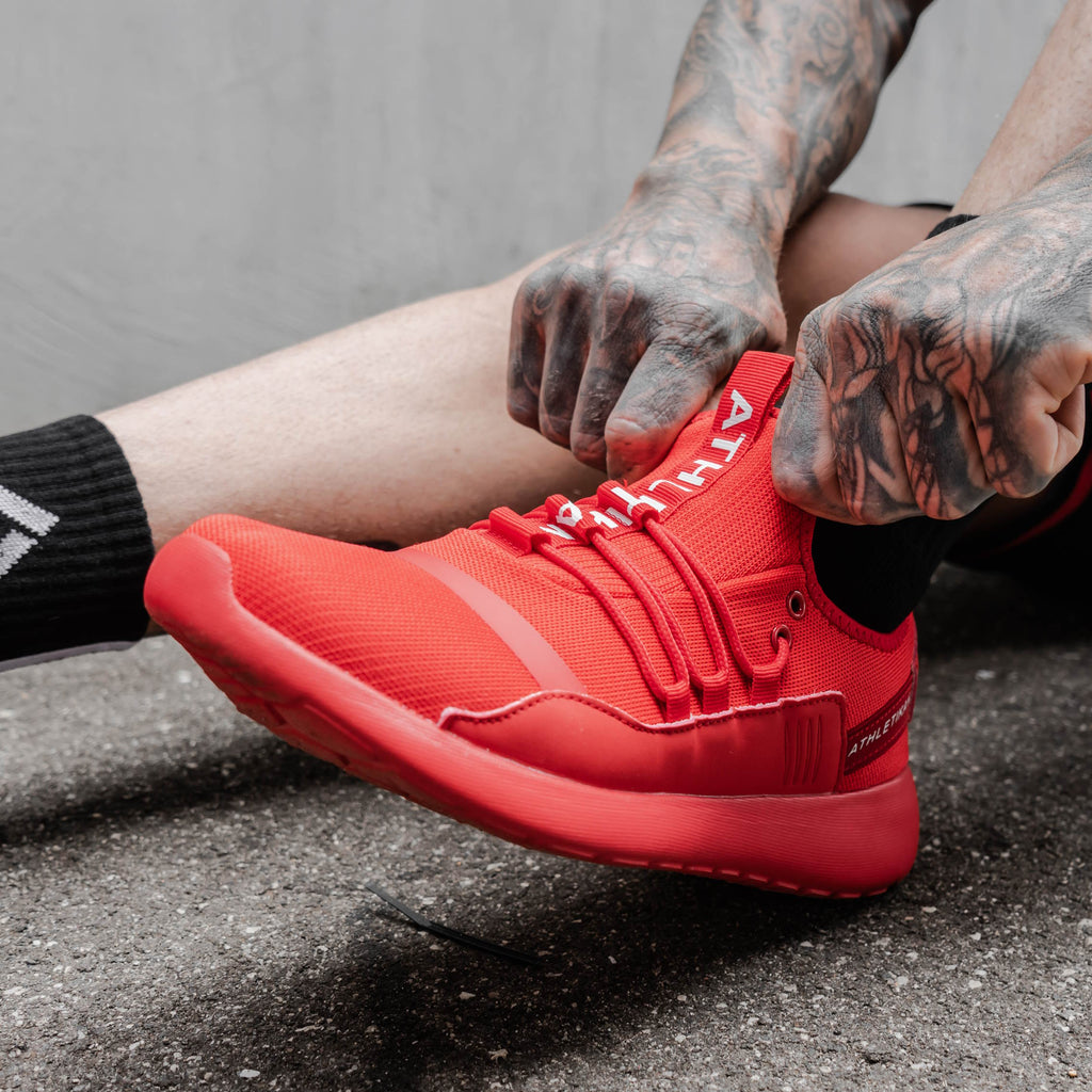 ALTIS Red Sneakers – ATHLETIKAN